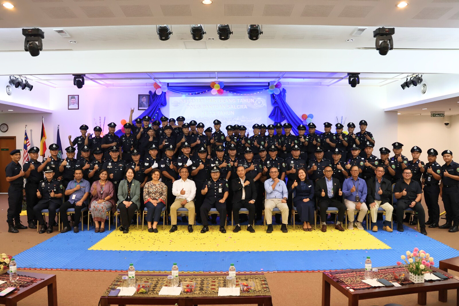 SALCRA CELEBRATES AUXILIARY POLICE TURNING 11