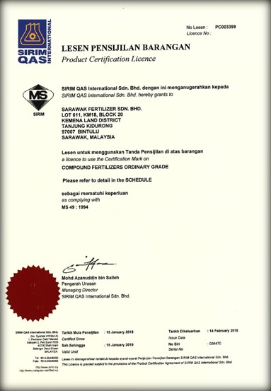 Subsidiaries - SALCRA